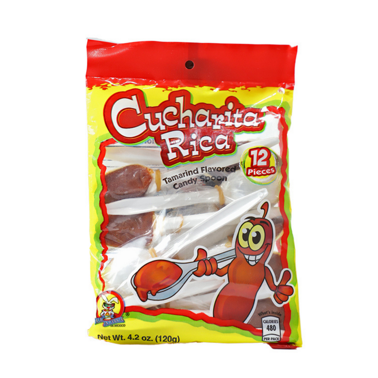 Cucharita Rica Tamarind 12ct | Mexican Candy – El Azteca de Mexico