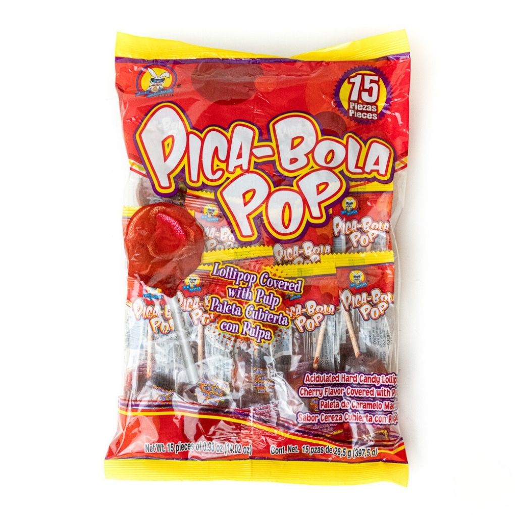 Pica-Bola Pop 75ct | Mexican Chili Lollipops – El Azteca de Mexico