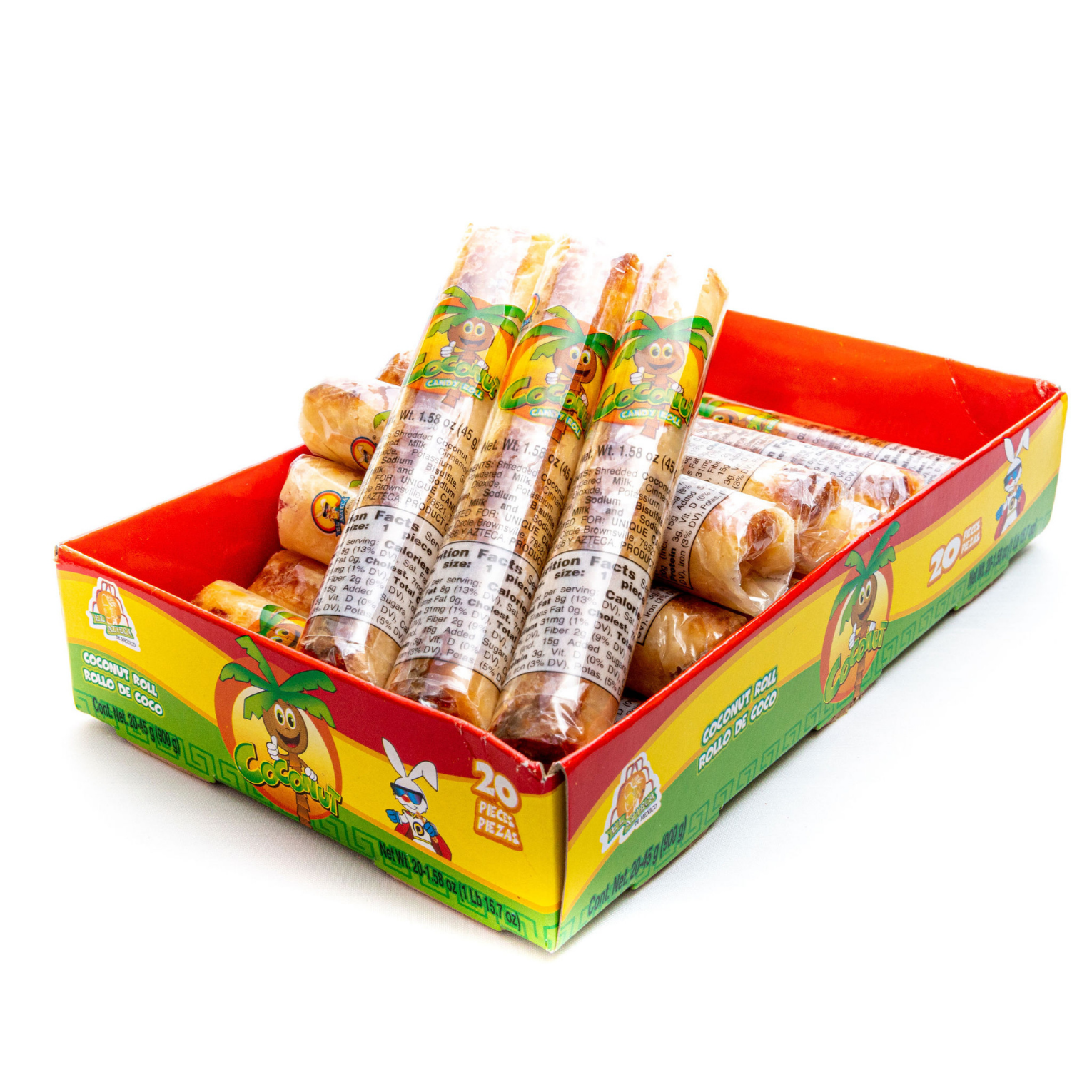 Coconut & Fruit Candy – El Azteca de Mexico