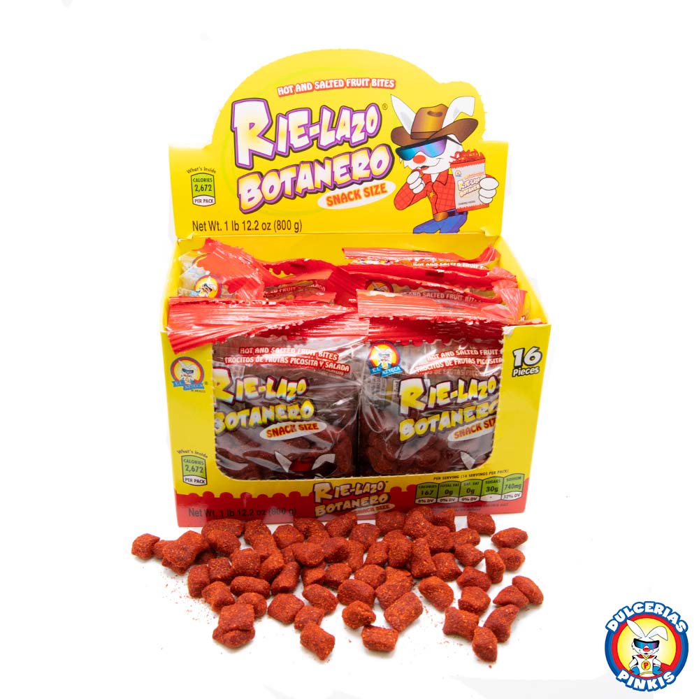 Azteca Rielazo Botanero Spicy Tamarind Candy Snack Size Display (16pc ...